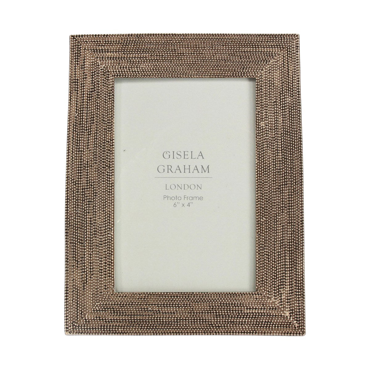 Bronze Beaded Resin Photo Frame (4x6) – Gower Gallery