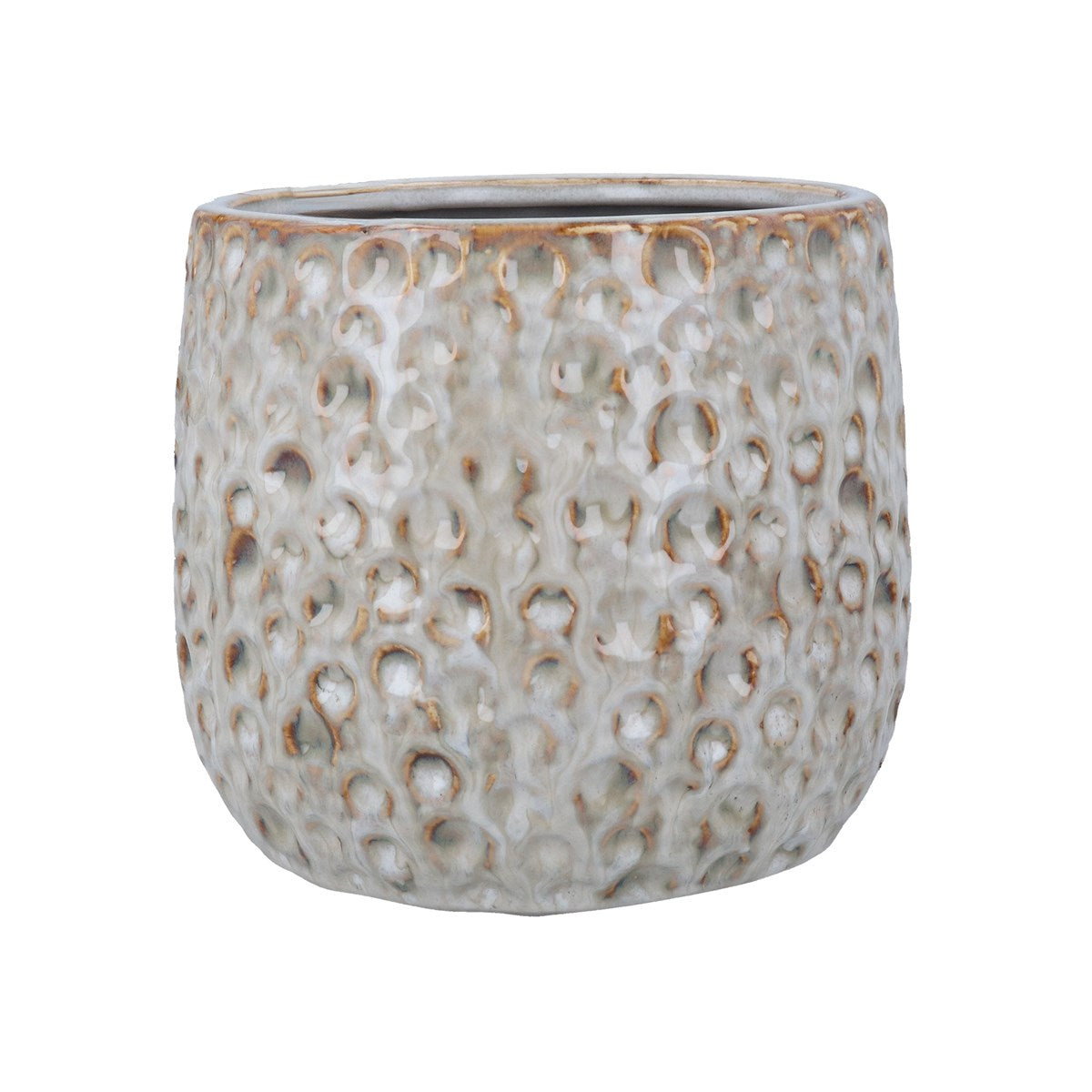 Reactive Glaze Moon Stoneware Pot Cover Medium – Gower Gallery