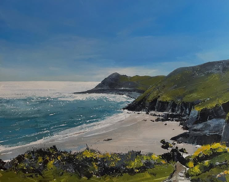 Fall Bay Summer (2025) for sale on behalf of Sian McGill – Gower Gallery