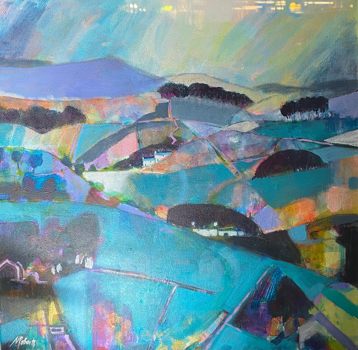 Fresh Light, Acrylic on Canvas, for sale on behalf of Maggy Roberts ...