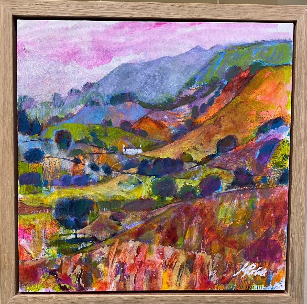 Wandering, Acrylic on Canvas, for sale on behalf of Maggy Roberts ...