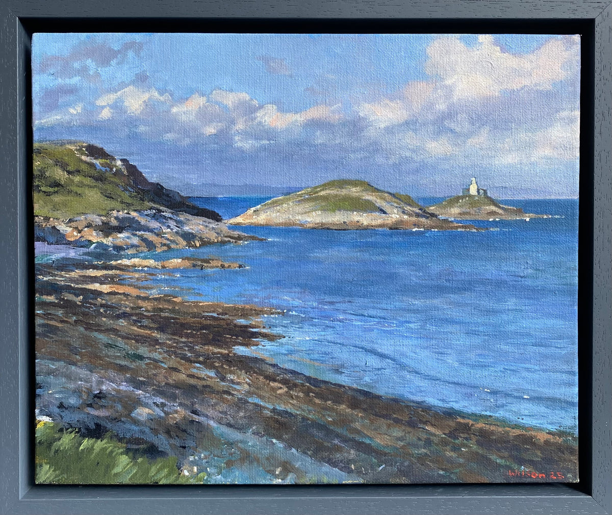 Evening Light Bracelet Bay, in a Slate Grey Tray Frame, for sale on be ...