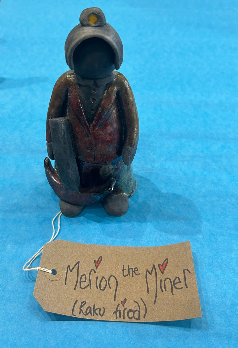 Merion the Welsh Miner for sale on behalf of Jane Richards – Gower Gallery