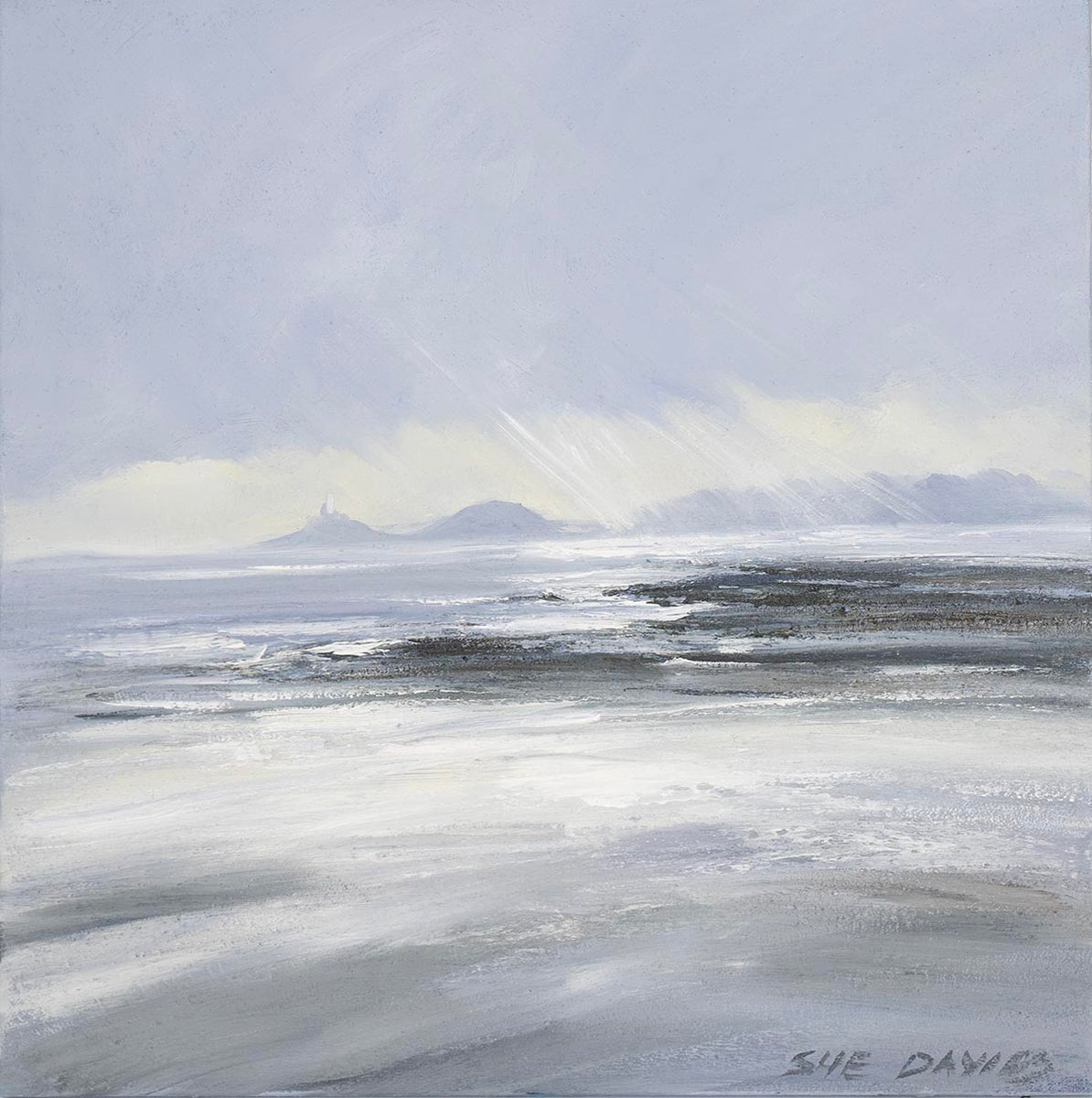 'Mumbles' 50x50 Original oil on canvas for sale on behalf of Sue Davie ...