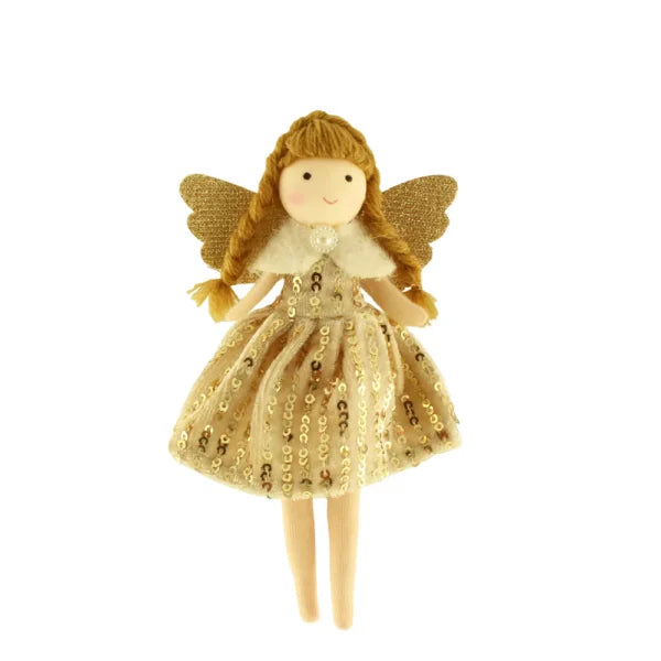 Hanging Sequin Angel – Gower Gallery