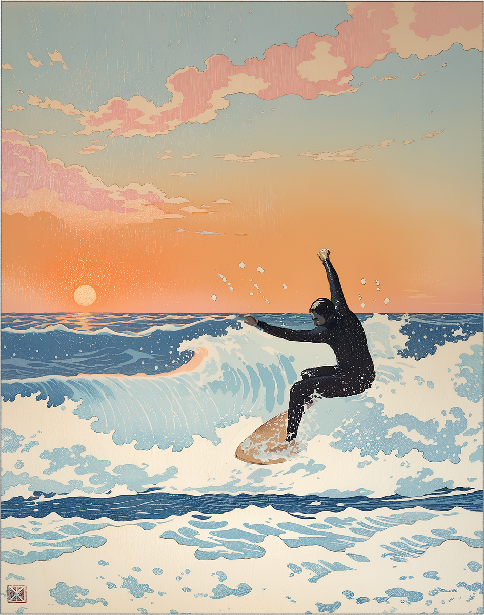 Early Surfer, Llangenith 2025 for sale on behalf of Jamie King – Gower ...