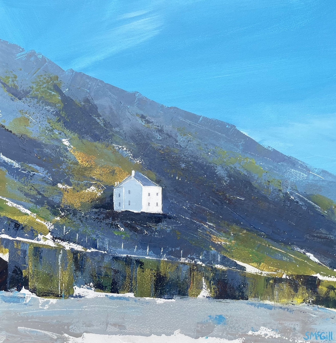 'The Old Rectory' for sale on behalf of Sian McGill – Gower Gallery