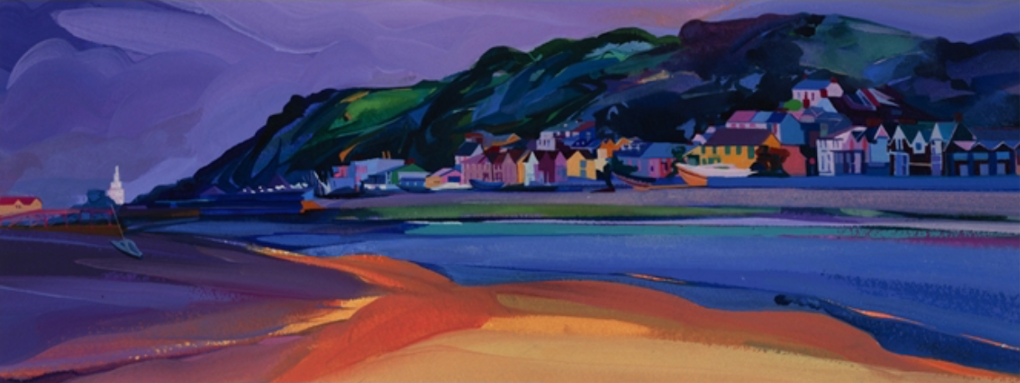 Mumbles Bay limited edition giclee print for sale on behalf of Michell ...